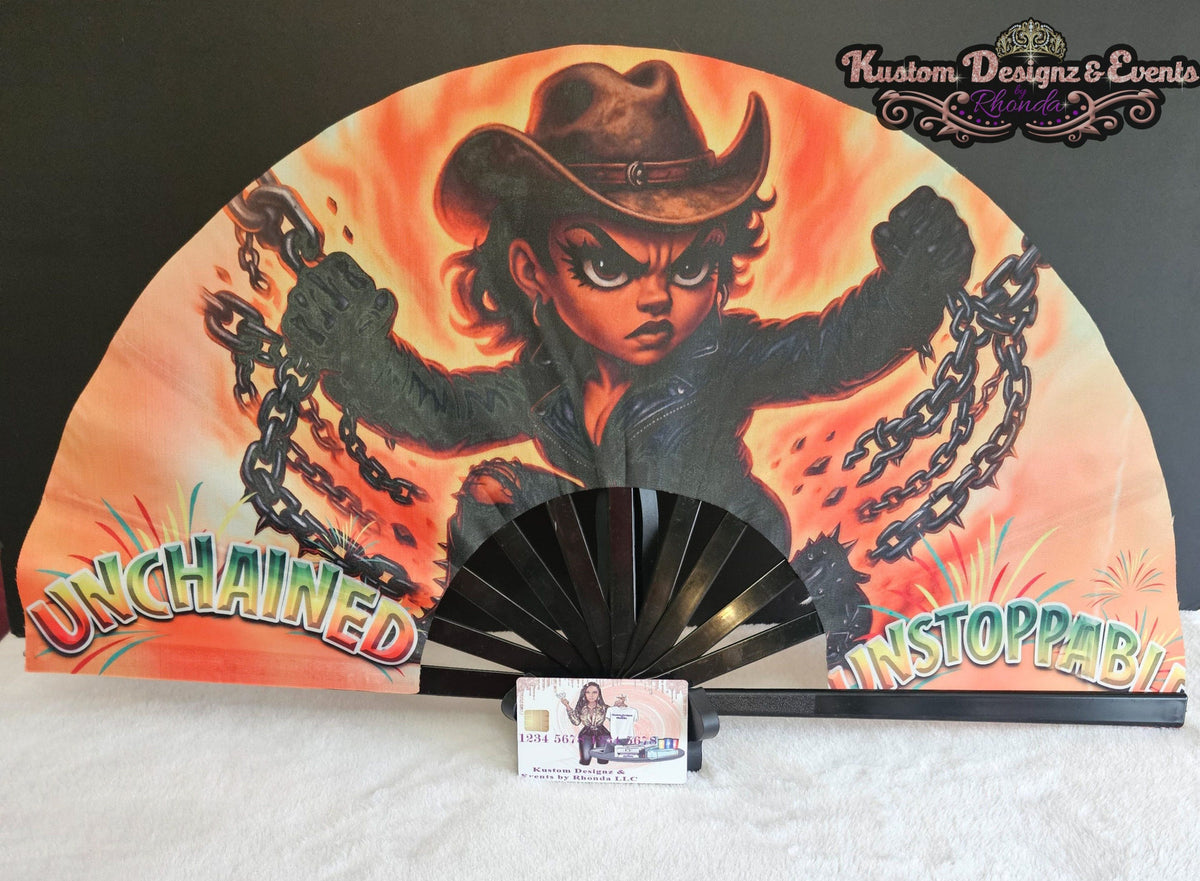 Custom Clack Fan – Kustom Designz & Events by Rhonda LLC