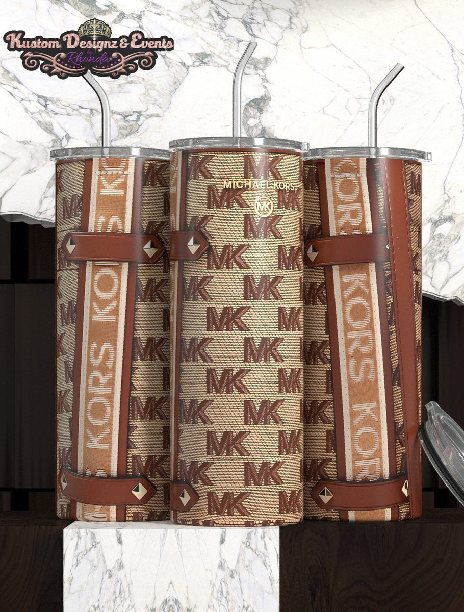 Brown Tumbler – Kustom Designz & Events by Rhonda LLC